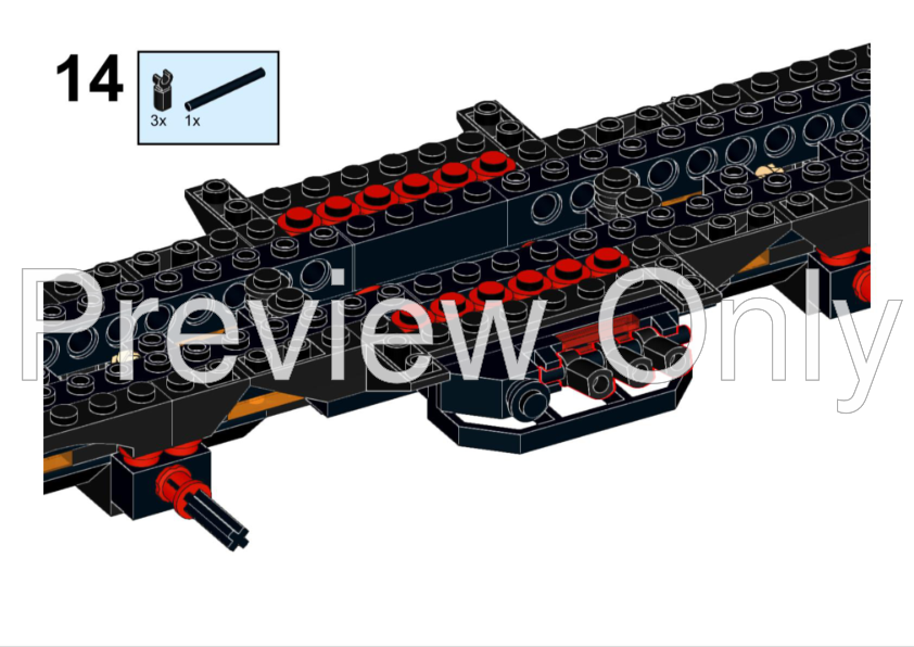 LEGO MOC 8x8 Reisiger by Trent99RH | Rebrickable - Build with LEGO