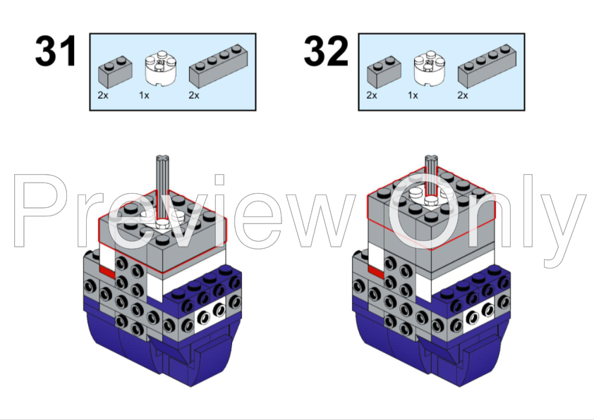 Lego Moc Mewtwo By Mandroid99 Rebrickable Build With Lego