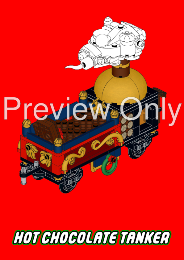 LEGO MOC Hot Chocolate Tanker for 10254-1 by ruudcreateslego ...