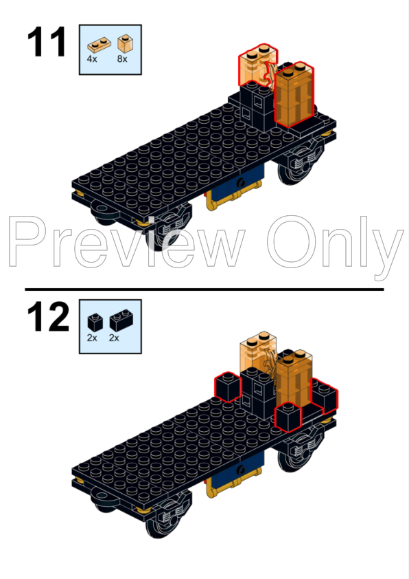 LEGO MOC Hot Chocolate Tanker for 10254-1 by ruudcreateslego ...