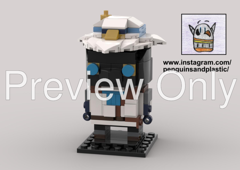 LEGO MOC VALORANT Cypher Brickheadz by Penguins and plastic ...
