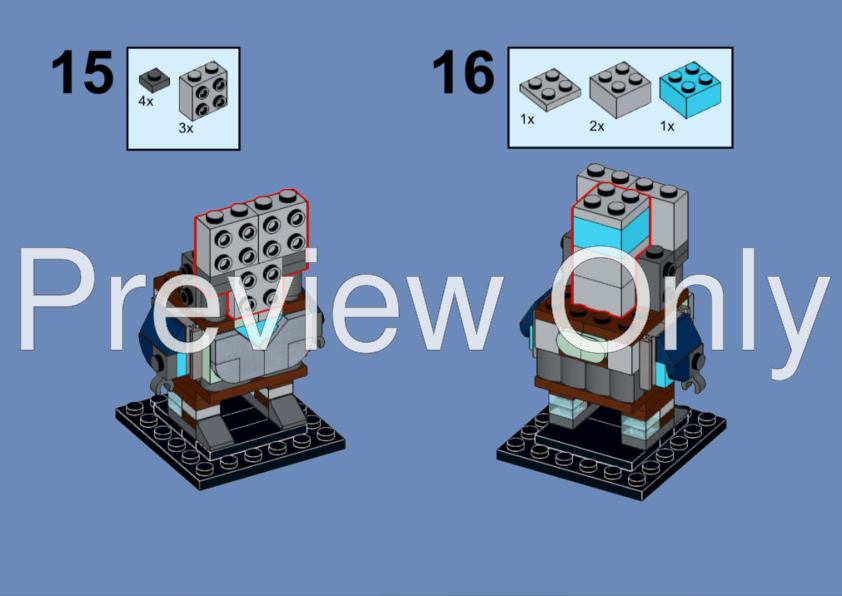 LEGO MOC VALORANT KAYO Brickheadz by Penguins and plastic | Rebrickable ...