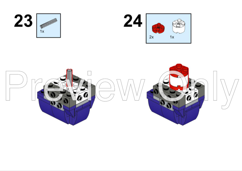 LEGO MOC Mewtwo armoured (1998 version) by mandroid99 | Rebrickable ...