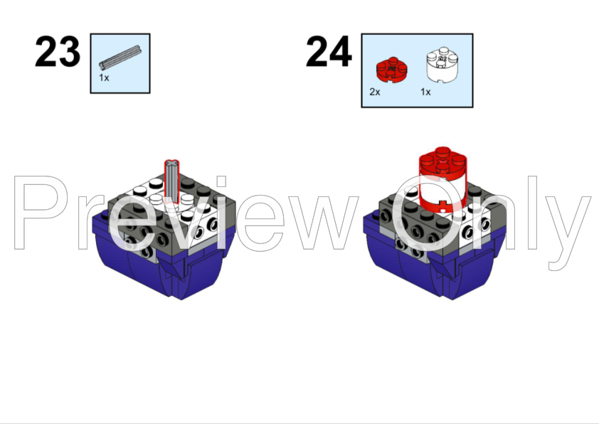 LEGO MOC Mewtwo armoured (2019 version) by mandroid99 | Rebrickable ...