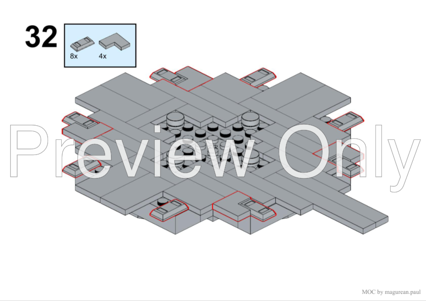 LEGO MOC Starfleet Jupiter Station by magurean.paul | Rebrickable ...