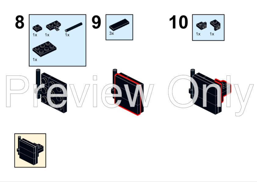 LEGO MOC Alco RSC-2 Milwaukee Road by jepaz | Rebrickable - Build with LEGO