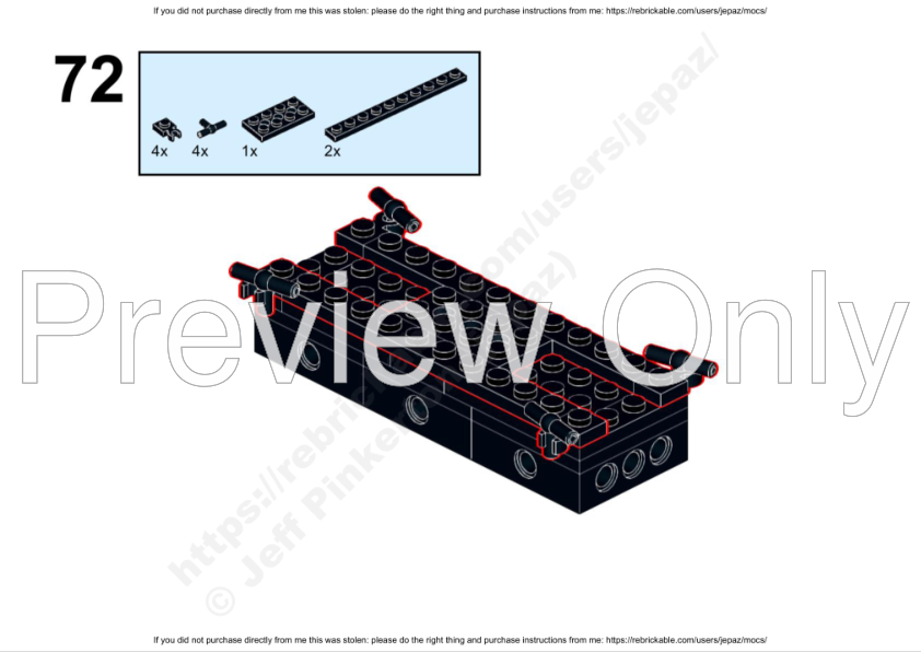 LEGO MOC Alco RSC-2 Milwaukee Road by jepaz | Rebrickable - Build with LEGO