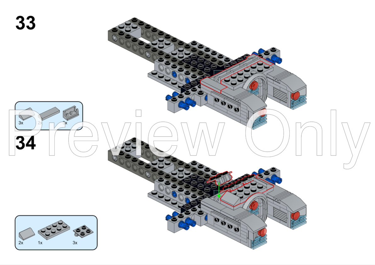 Lego Moc Tie Scimitar By Thrawnsrevenge Rebrickable Build With Lego