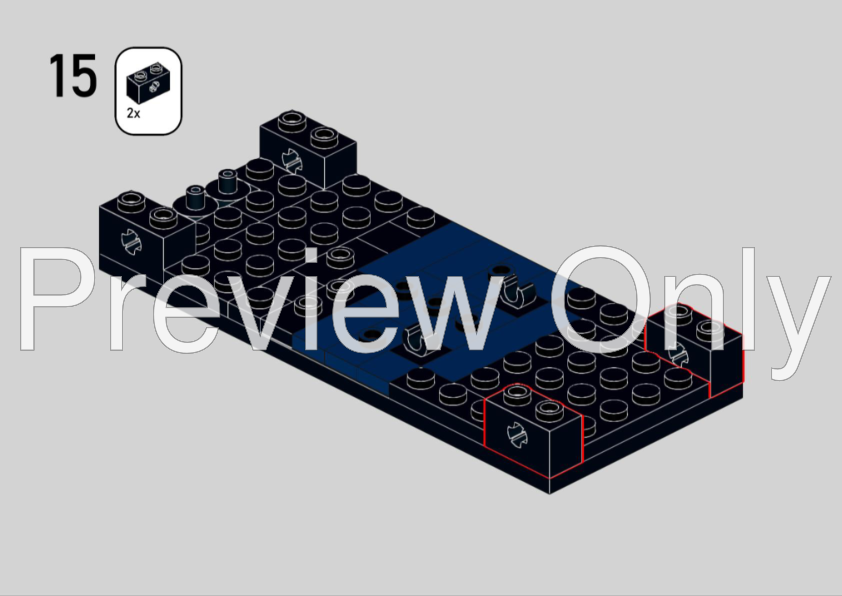 LEGO MOC Mercedes W140 S Class by mcgwerks | Rebrickable - Build with LEGO