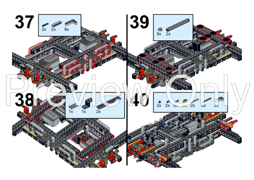 LEGO MOC Liebherr LR 11000 Mk1 Crawler Crane by tobborimm | Rebrickable ...