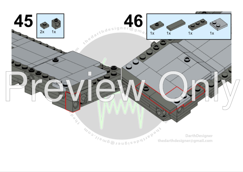 LEGO MOC BMP-3 IFV | 1/35 by DarthDesigner | Rebrickable - Build with LEGO