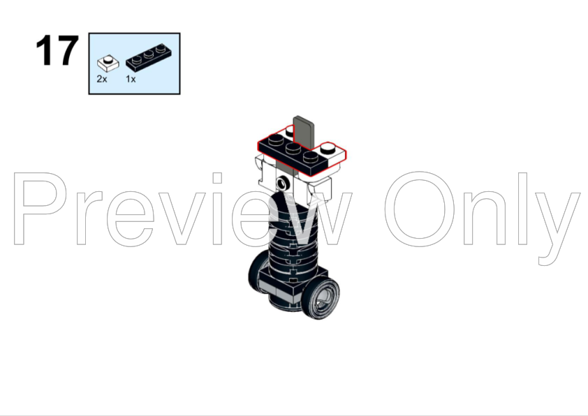 LEGO MOC EMMI Metroid Dread by bitemouse | Rebrickable - Build with LEGO