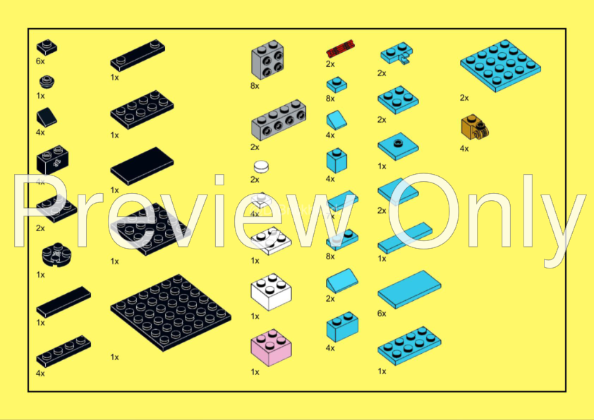 LEGO MOC Dr. Manhattan (Watchmen) Custom Brickheadz by DrBrickheadz ...