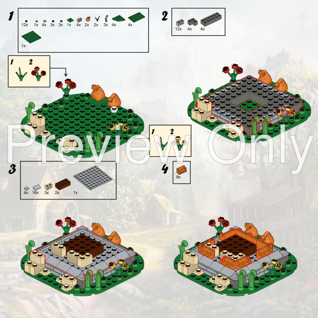 LEGO MOC LEGO Medieval/Castle WindMill moc by marinbrickdesign ...