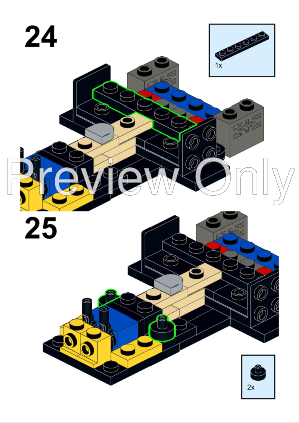 LEGO MOC Ferrari Roma - Yellow by thegbrix | Rebrickable - Build with LEGO