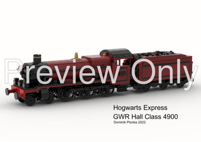 LEGO MOC GWR Hall Class "Olton-Hall" Steam Locomotive (8w) by ...