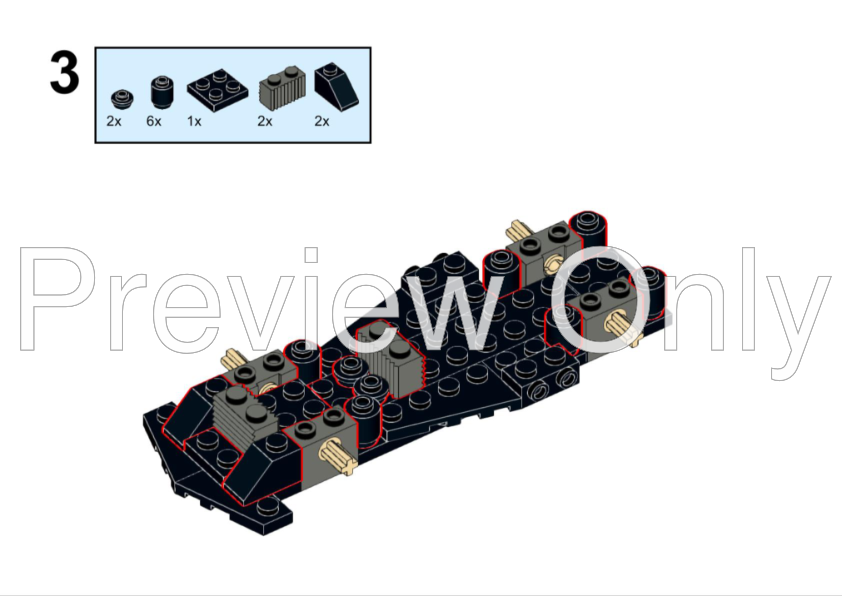 LEGO MOC MRT z topless by Trent99RH | Rebrickable - Build with LEGO