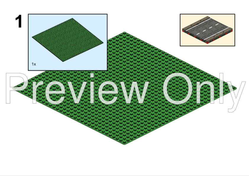 LEGO MOC MILS Roads System by doppiopug | Rebrickable - Build with LEGO