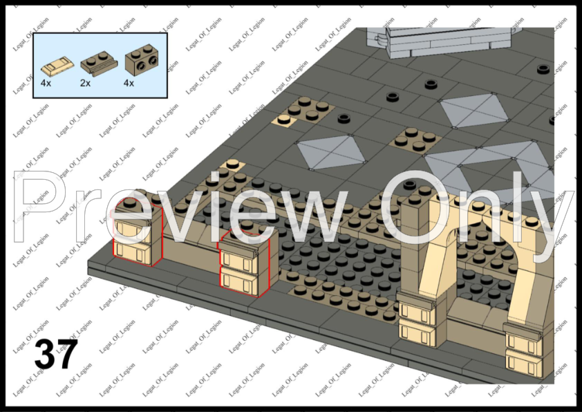 LEGO MOC SW Theed House #1 by Legat_Of_Legion | Rebrickable - Build ...