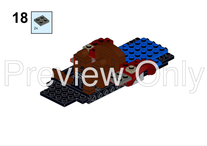 LEGO MOC Underdog Matador Wagon - Dark Red by IBrickedItUp ...