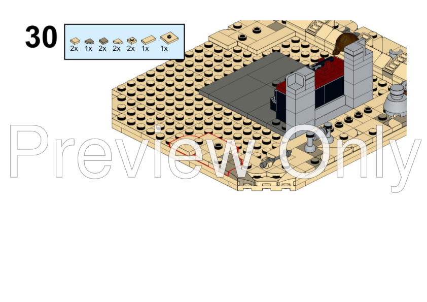 Lego Moc Tatooine Modular Building Hut From Battlefront 2 By The