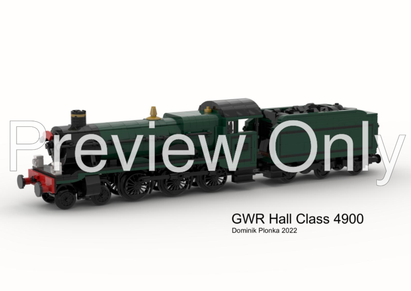 LEGO MOC GWR Hall Class "Kinlet-Hall" Steam Locomotive (8w) by ...