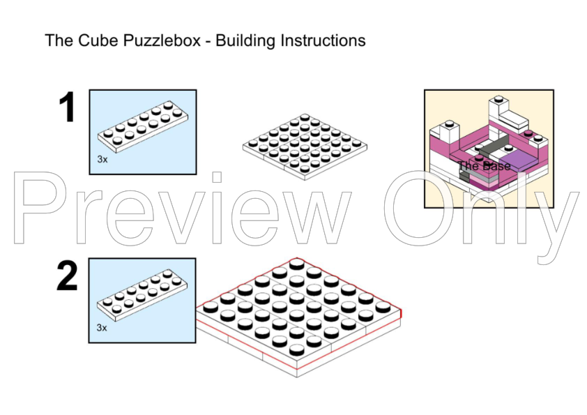 LEGO MOC The Cube Puzzlebox by CrayonLand Bricks | Rebrickable - Build ...