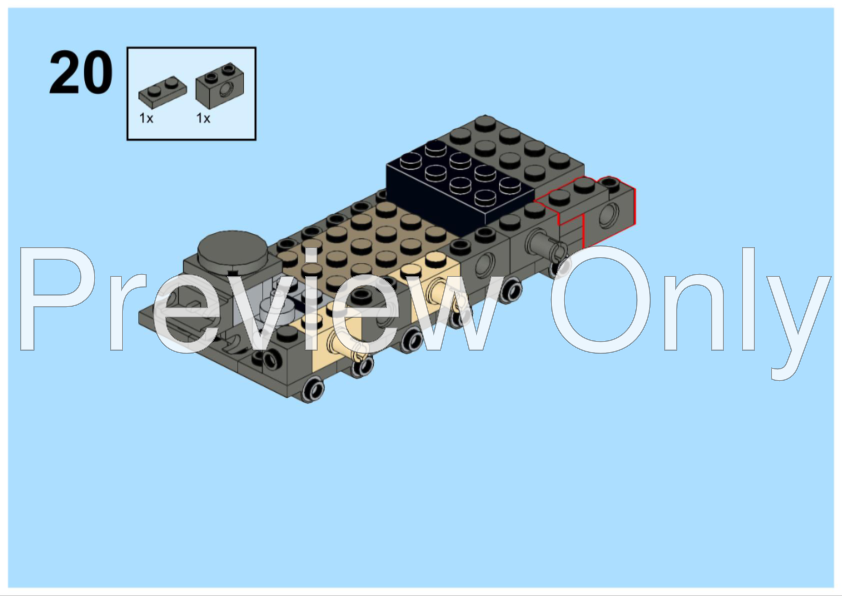 LEGO MOC BMD-1, BTR-D, 2S9 Nona by eattoaster | Rebrickable - Build ...