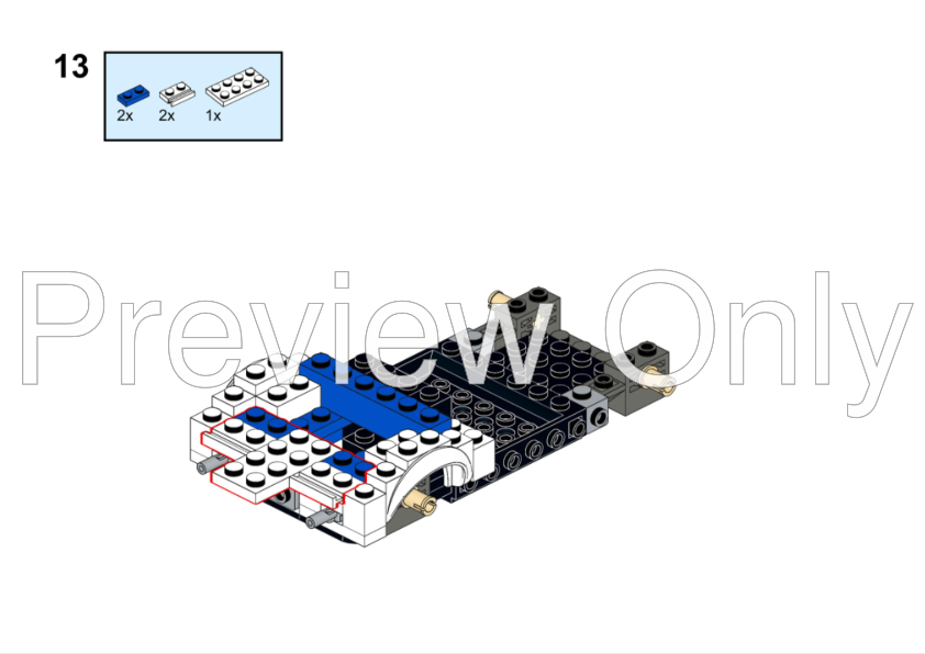 LEGO MOC 1964 Chevrolet Corvette C2 convertible by SFH_Bricks ...