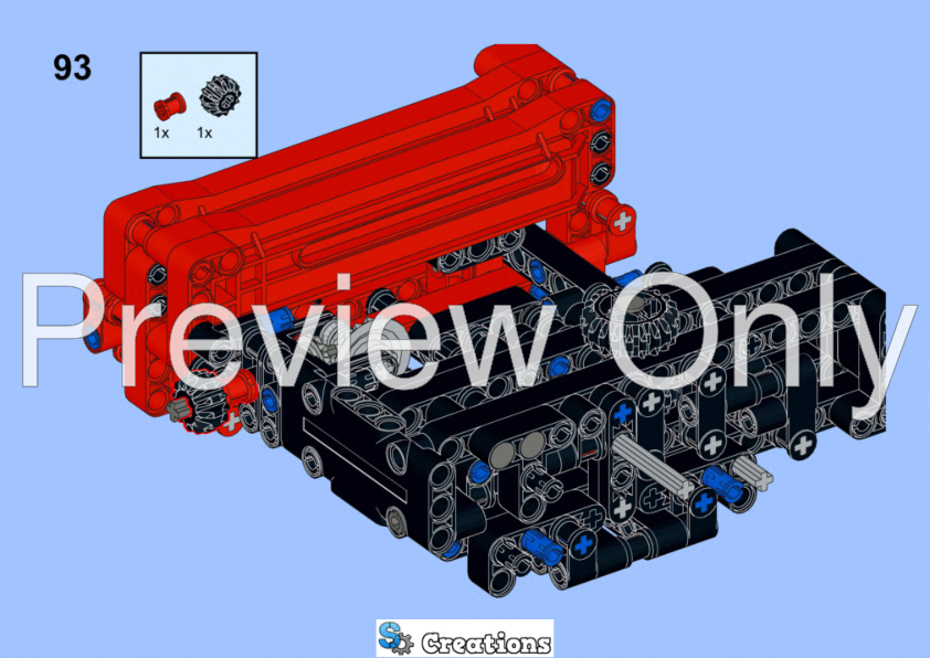 LEGO MOC Volvo FH16 750 8x6 with crane by sthrom | Rebrickable - Build ...