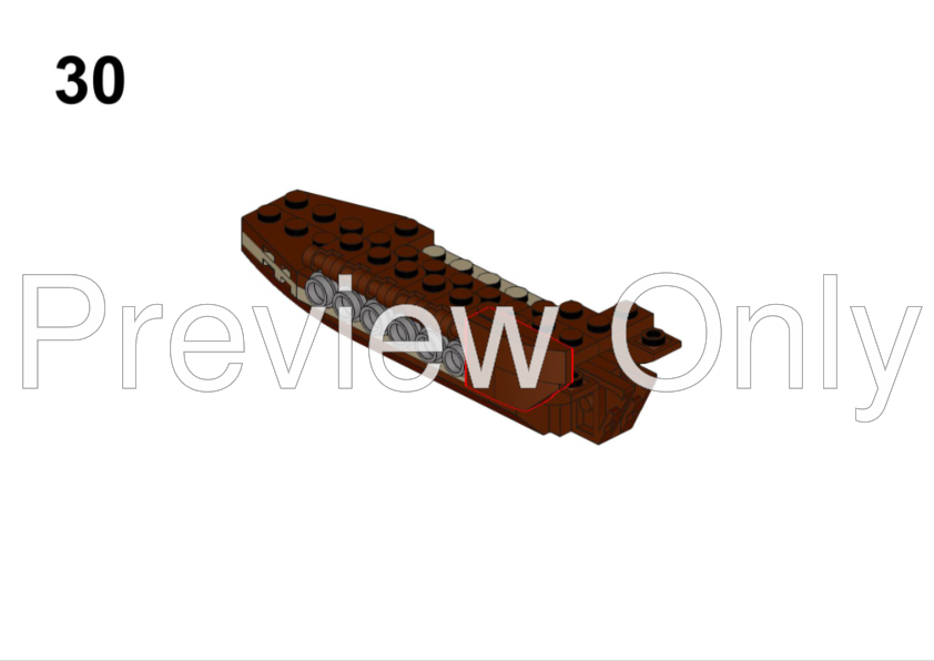 LEGO MOC Micro Pirate Ship by Lego_things_and_stuff | Rebrickable ...