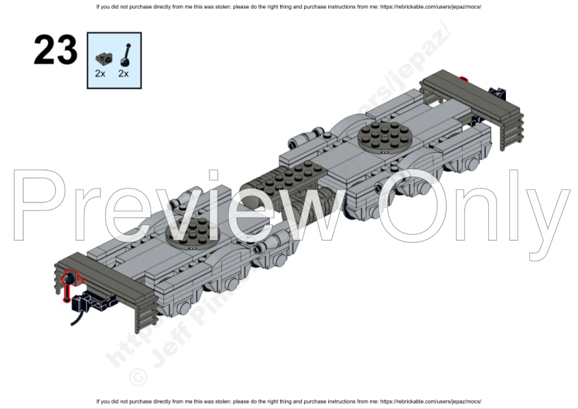 LEGO MOC Union Pacific GTEL 8500 Veranda and Fuel Tender by jepaz ...