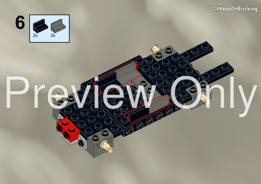 LEGO MOC 76910 Surveillance Drone Transporter by Keep On Bricking ...