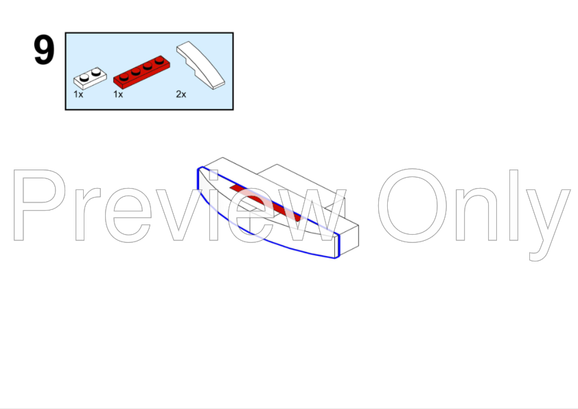 LEGO MOC 76989-1 Enterprise by emil_mu | Rebrickable - Build with LEGO
