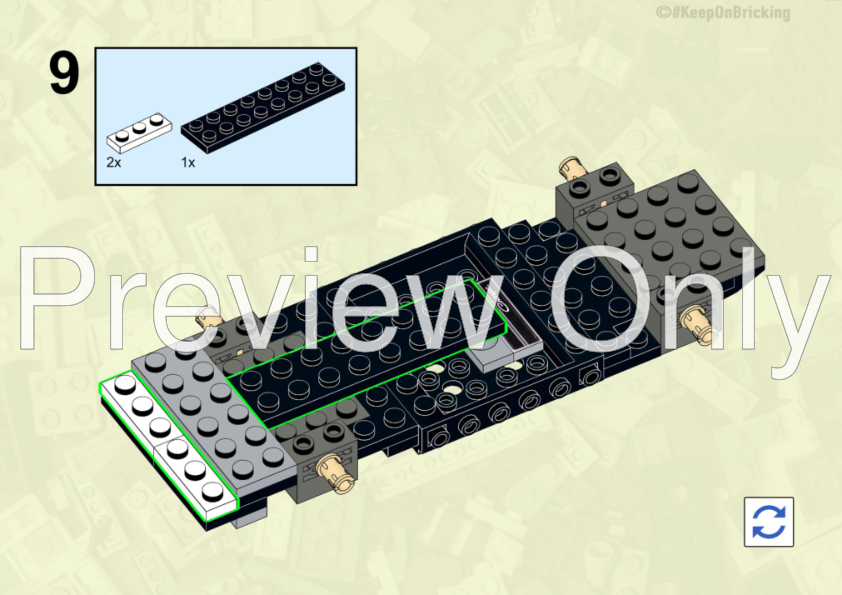 LEGO MOC 76912 Black Truck by Keep On Bricking | Rebrickable - Build ...