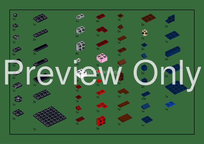 LEGO MOC Gus Fring (Breakin Bad) Custom Brickheadz by DrBrickheadz ...