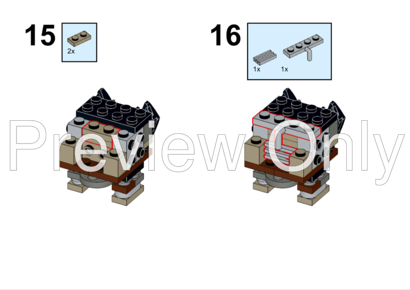LEGO MOC IG-11 and The Child Brickheadz (75317 alternative model) by ...
