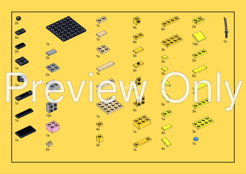 LEGO MOC Beatrix Kiddo (Kill Bill) Custom Brickheadz by DrBrickheadz ...