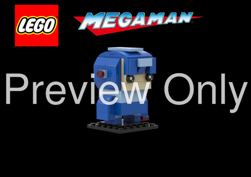 LEGO MOC Mega Man by d4rkb33m0 | Rebrickable - Build with LEGO