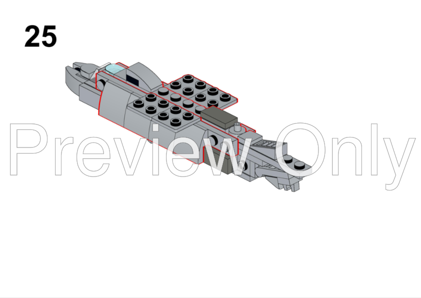 LEGO MOC E-2 Hawkeye by FlowerHUA | Rebrickable - Build with LEGO