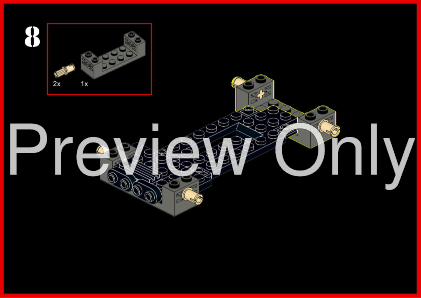 LEGO MOC Ferrari 330 P3 by NV Carmocs | Rebrickable - Build with LEGO