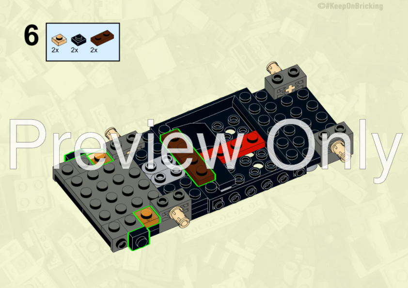 LEGO MOC 76912 6IN1 MOCS by Keep On Bricking | Rebrickable - Build with ...