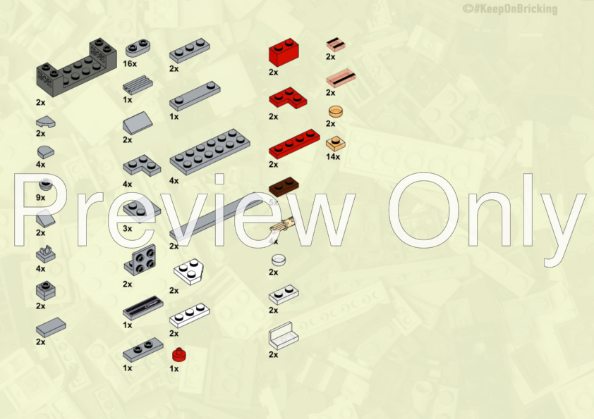 LEGO MOC 76912 6IN1 MOCS by Keep On Bricking | Rebrickable - Build with ...