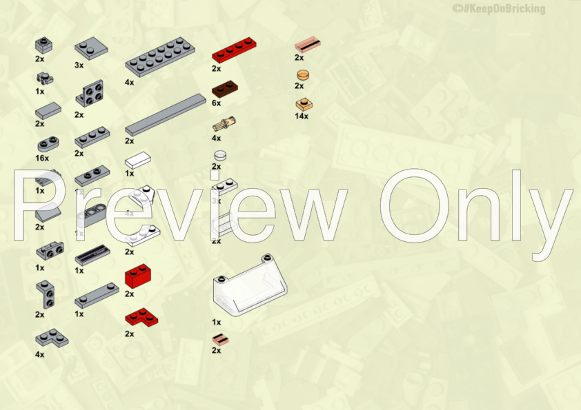 LEGO MOC 76912 6IN1 MOCS by Keep On Bricking | Rebrickable - Build with ...