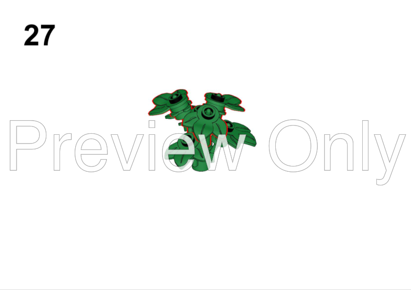 LEGO MOC Colorful Bushes #2 for modular models by gabizon | Rebrickable ...