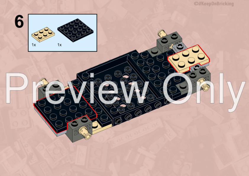 LEGO MOC 76911 Silver Bullet by Keep On Bricking | Rebrickable - Build ...