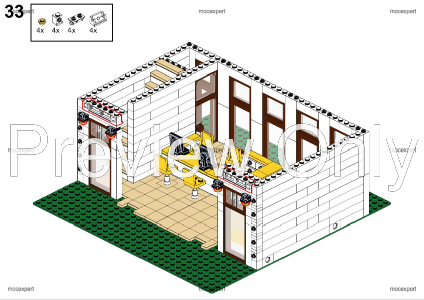 LEGO MOC Veterinary Clinic Modular Buildings by MOC_Expert ...