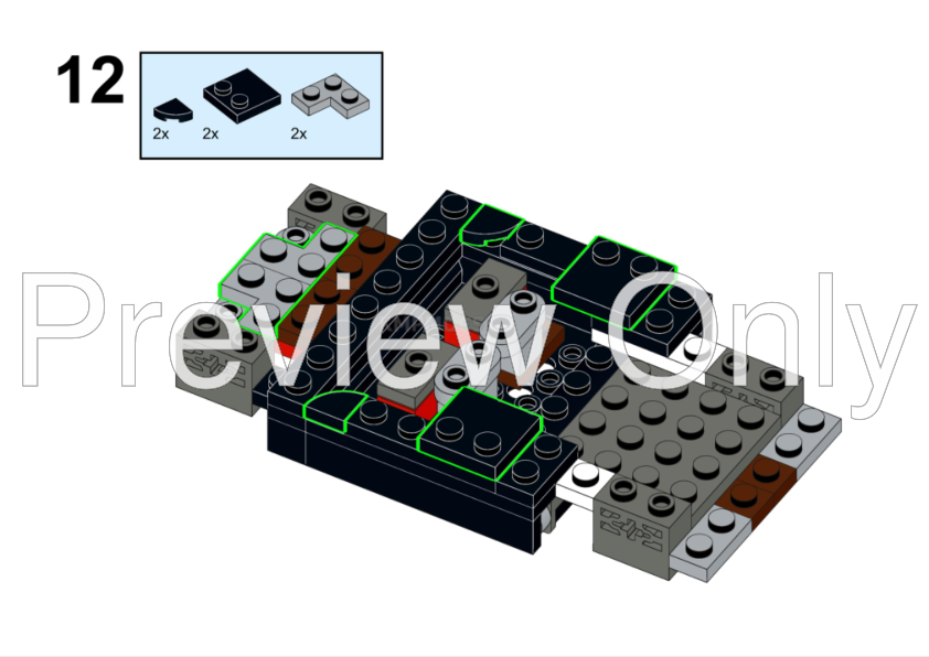 LEGO MOC 76912 Lamborghini Countach by KMPMOCS | Rebrickable - Build ...