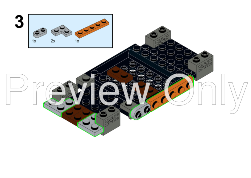 LEGO MOC 76912 Lamborghini Countach by KMPMOCS | Rebrickable - Build ...