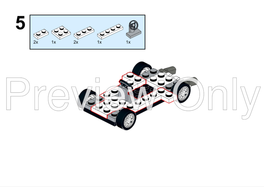 LEGO MOC MG Metro 6R4 by alittlebrickish | Rebrickable - Build with LEGO